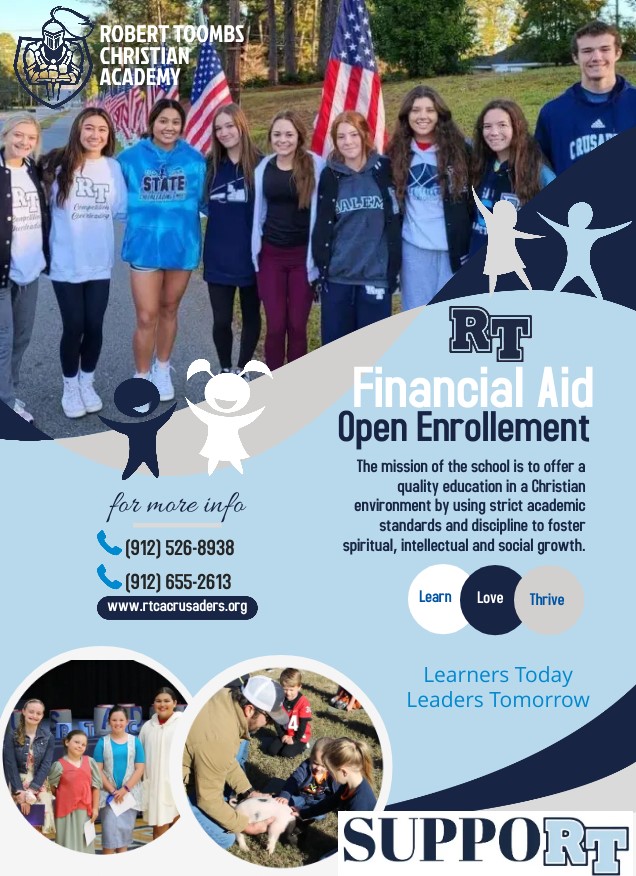 Alyn Scholarship - Robert Toombs Christian Academy